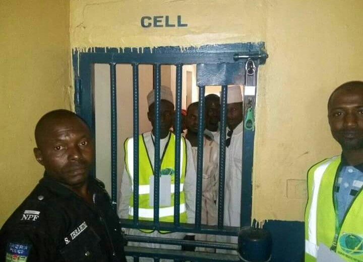 External inspection of Police cells