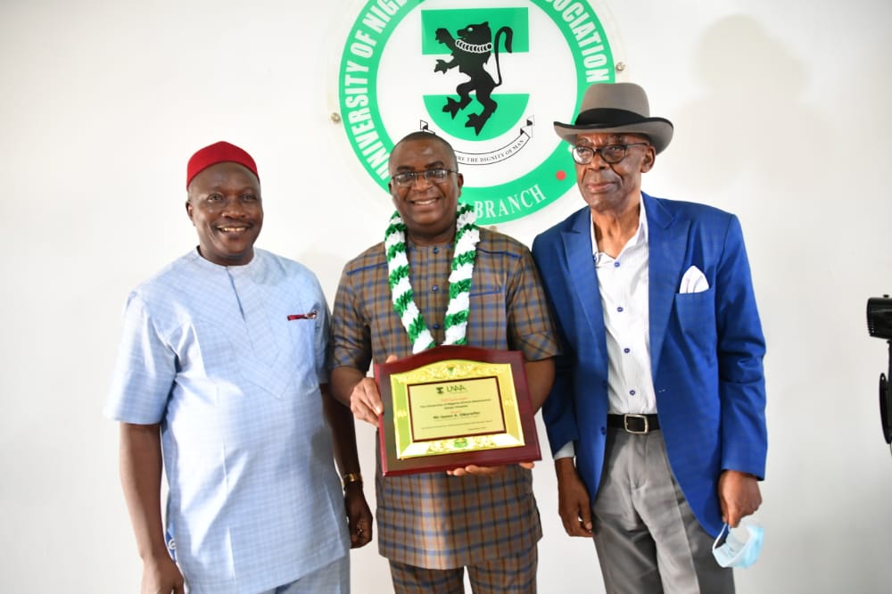 UNN alumni honours Okorafor, CBN Spokesman, as he retires Oct 1 – The ...