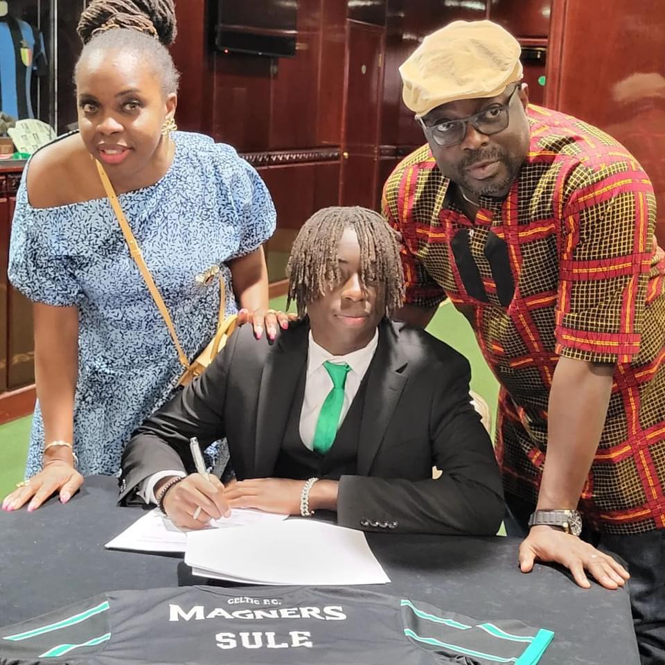 Eseosa Sule, Scottish-born striker of Nigerian descent signs first pro ...
