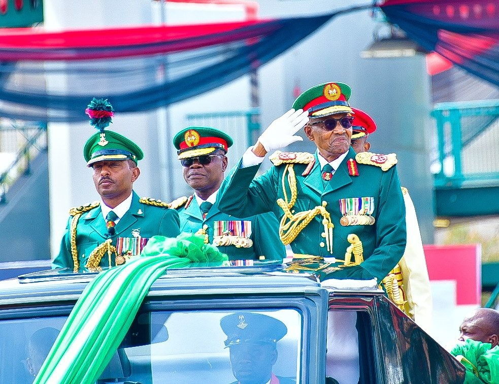 Buhari arrives Army trooping ceremony in Field Marshal rank – The Sun Nigeria
