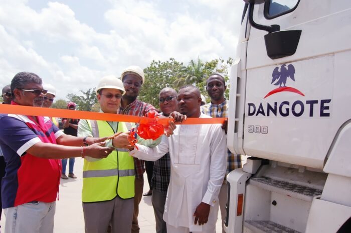 Zero carbon emission: Dangote Cement Ibese commissions trucks for ...
