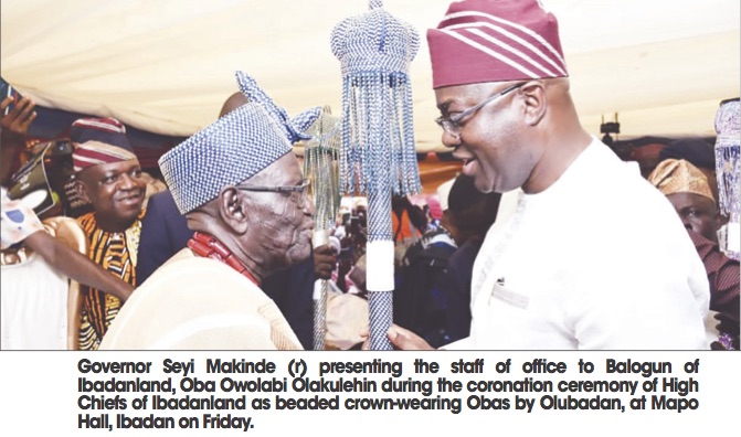Excitement as Ibadan gets 10 new kings – The Sun Nigeria