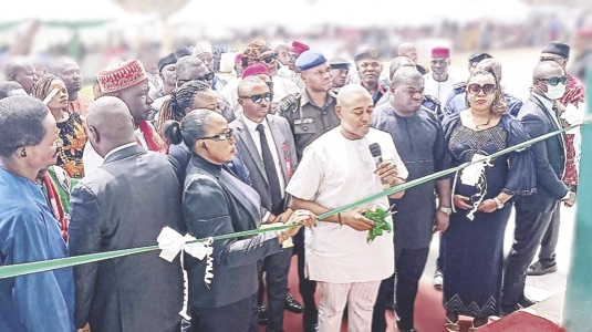 Day Mbah unveiled Nwobodo pavilion
