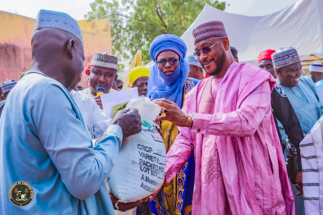 Bakura, Mafara, Maradun farmers get agricultural inputs from Zamfara ...