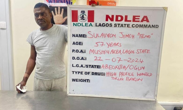 Notorious Lagos drug baron Temo apprehended after fierce gun battle