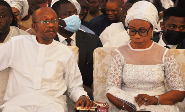 Millions flowed from CBN to Emefiele's wife, court hears