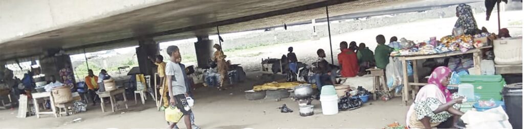 Danger as refugees take over Lagos underbridges
