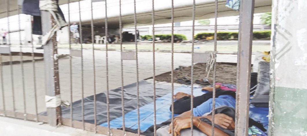 Danger as refugees take over Lagos underbridges