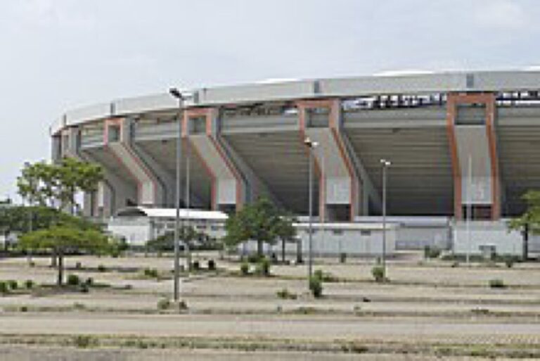 MKO Abiola National Stadium in darkness