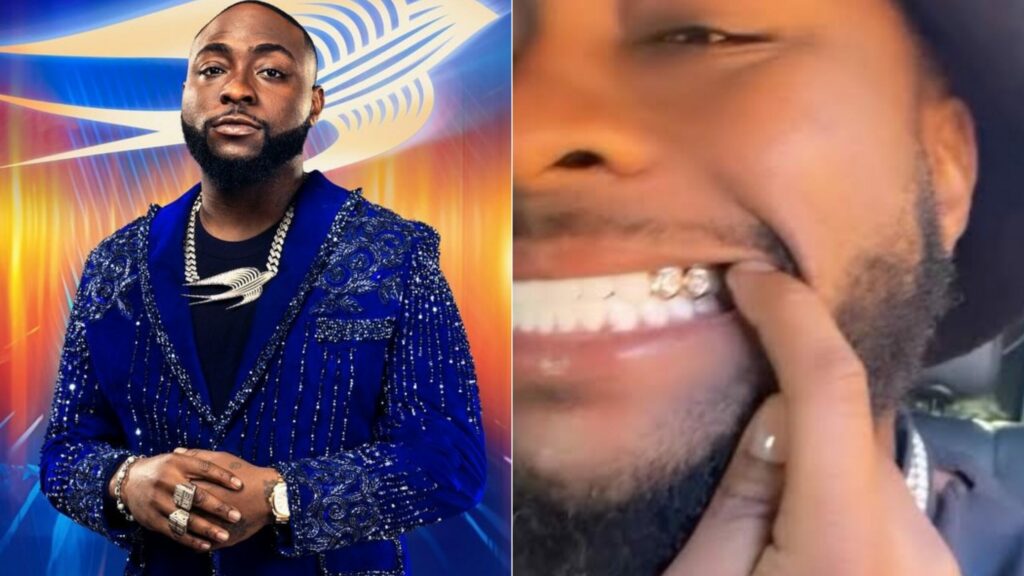 I cried like a baby – Davido on acquiring diamond-studded teeth – The ...