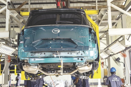 CIG Motors assembles 2,000 GAC cars in 6 months,