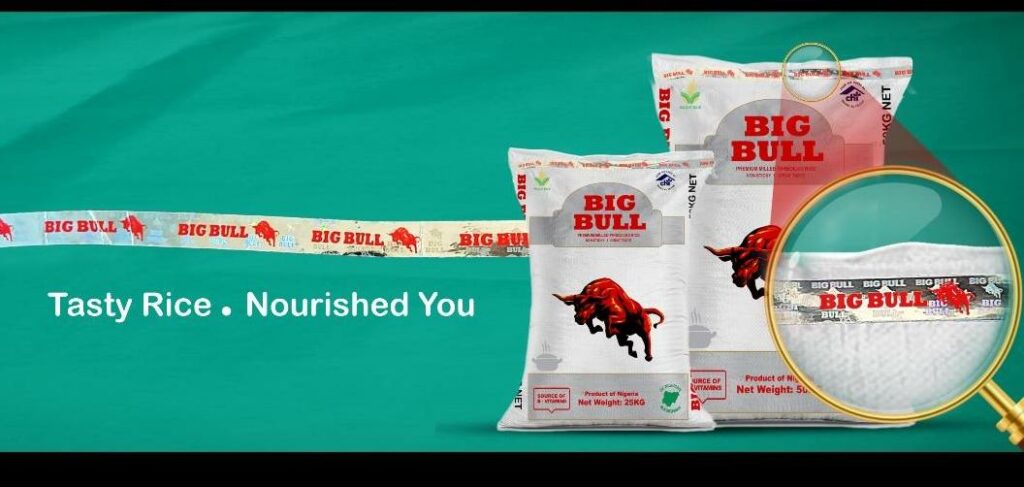 Big Bull rice introduces holographic seal to address counterfeiting