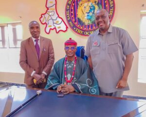 FUHSO’s Acting VC, Registrar receive royal blessings