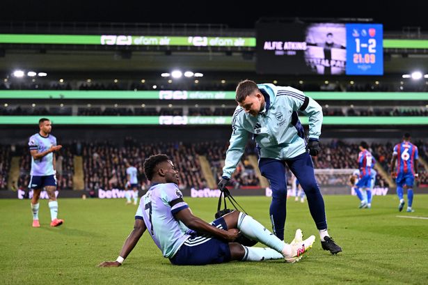 EPL: Arsenal winger Saka out for ‘many weeks’ with hamstring injury ...