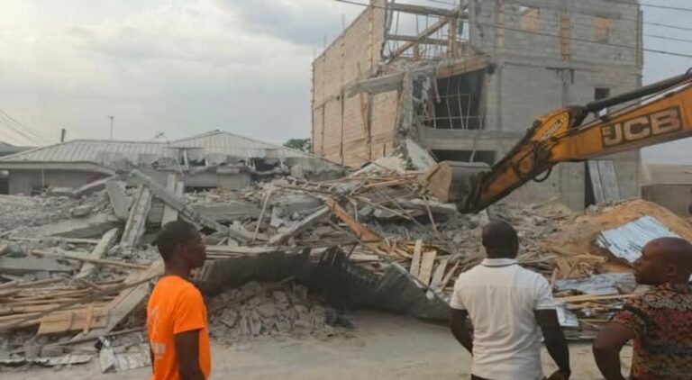 7 injured in Rivers building collapse