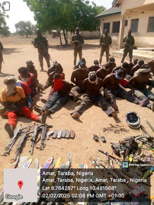 Taraba: One killed, 23 arrested as troops raid bandit camp