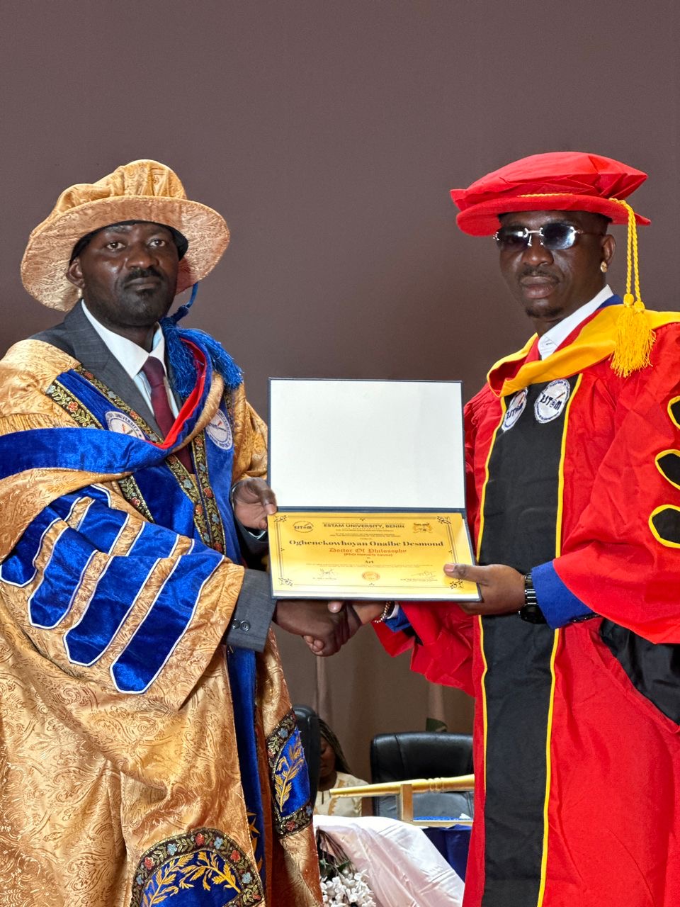 Estam University honours Destalker with Honorary Doctorate Degree – The ...