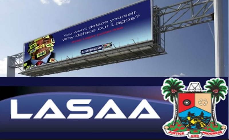 LASAA tackles billboard safety concerns in Abati barracks