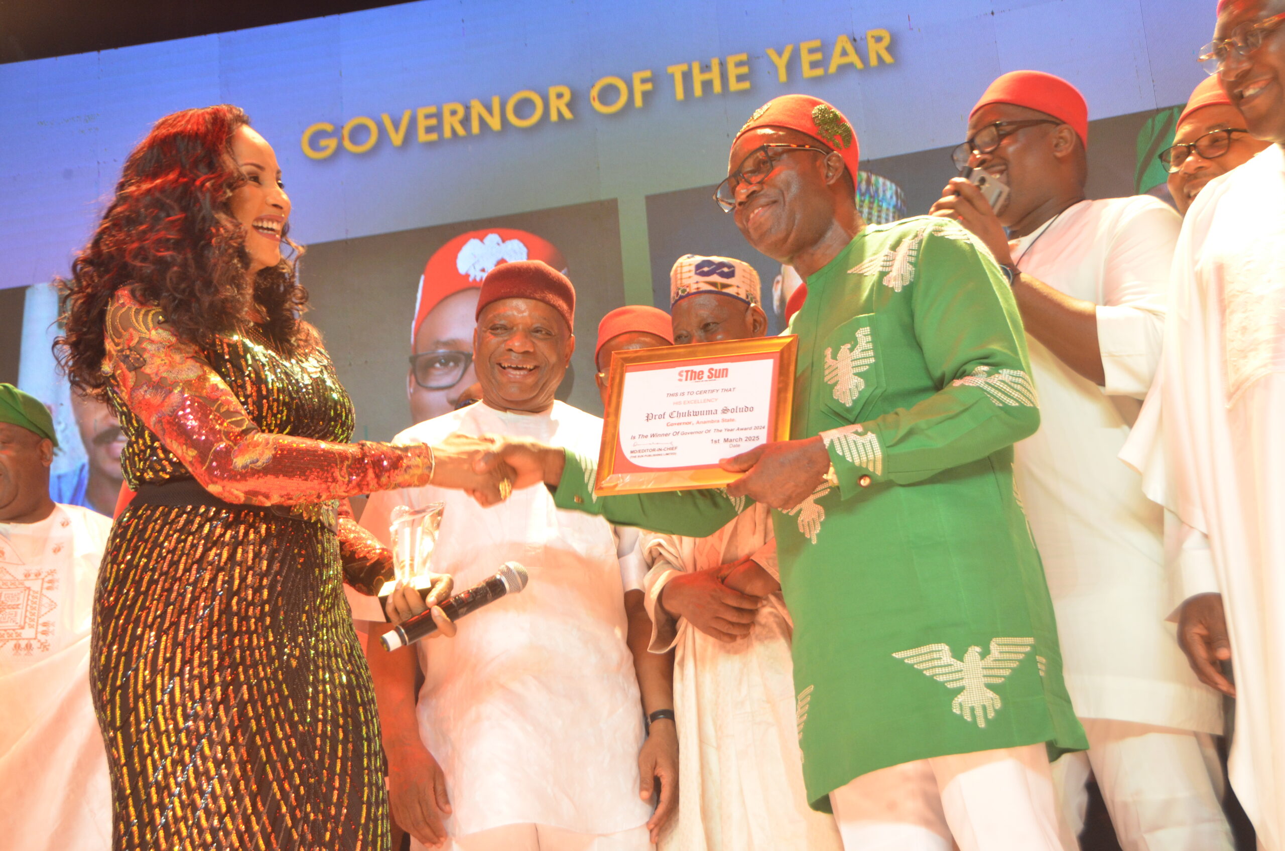 Anambra Works Ministry hails Soludo’s SUN Award as “2024 Governor of ...