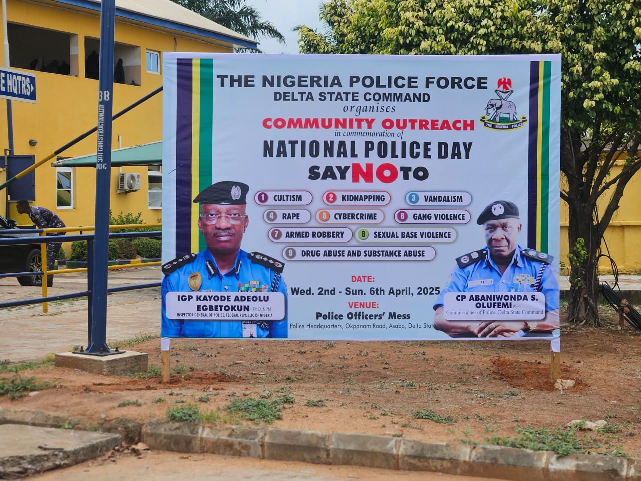 Delta police mark National Police Day with outreach and clean-up