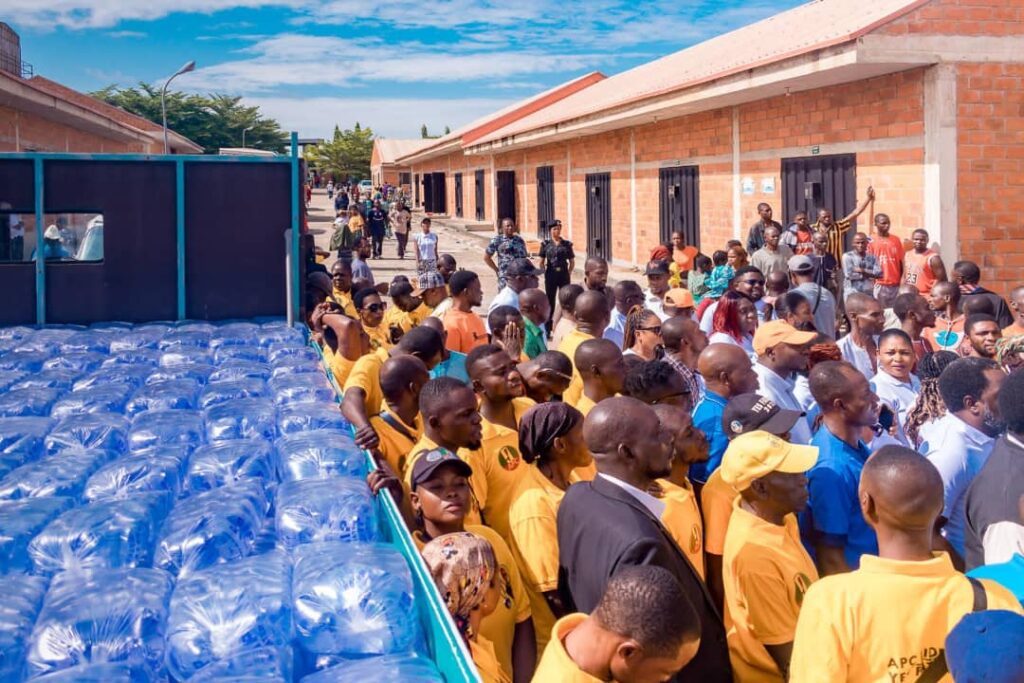 BIPC pledges bread, water to Yelwata IDPs every three days