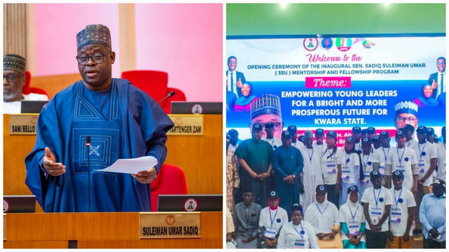 Sen Sadiq Umar empowers Kwara Youths with mentorship programme as Gov ...