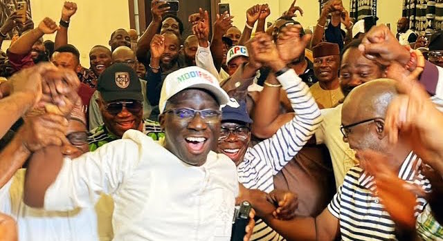 Okpebholo celebrated in Edo Central for Supreme Court win