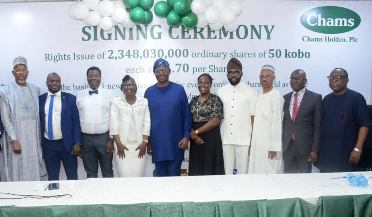 Chams Holdco eyes N7.9bn capital boost for West,