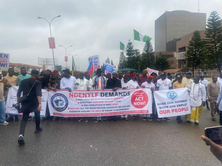 Coalition kicks as Niger Delta youths protest,