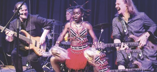 Ghanaian music star, Wiyaala, sets Europe agog