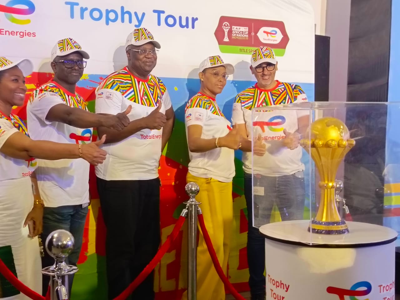 AFCON fever hits Lagos, as Total Energies parade trophy