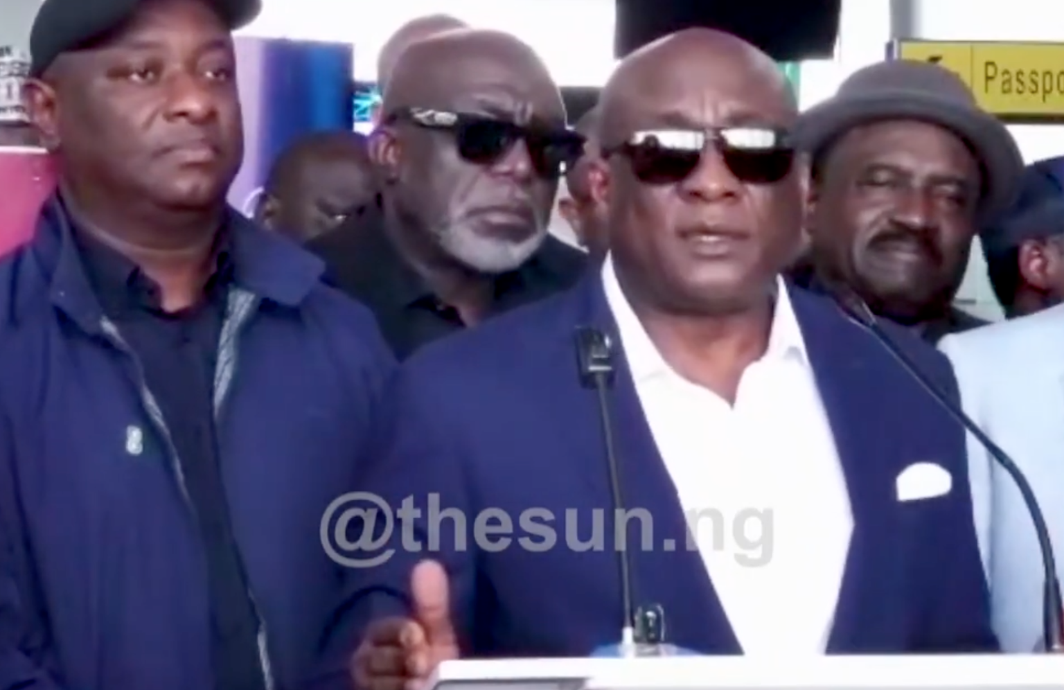 Allen Onyema’s speech at the inaugural flight ceremonies... – The Sun ...