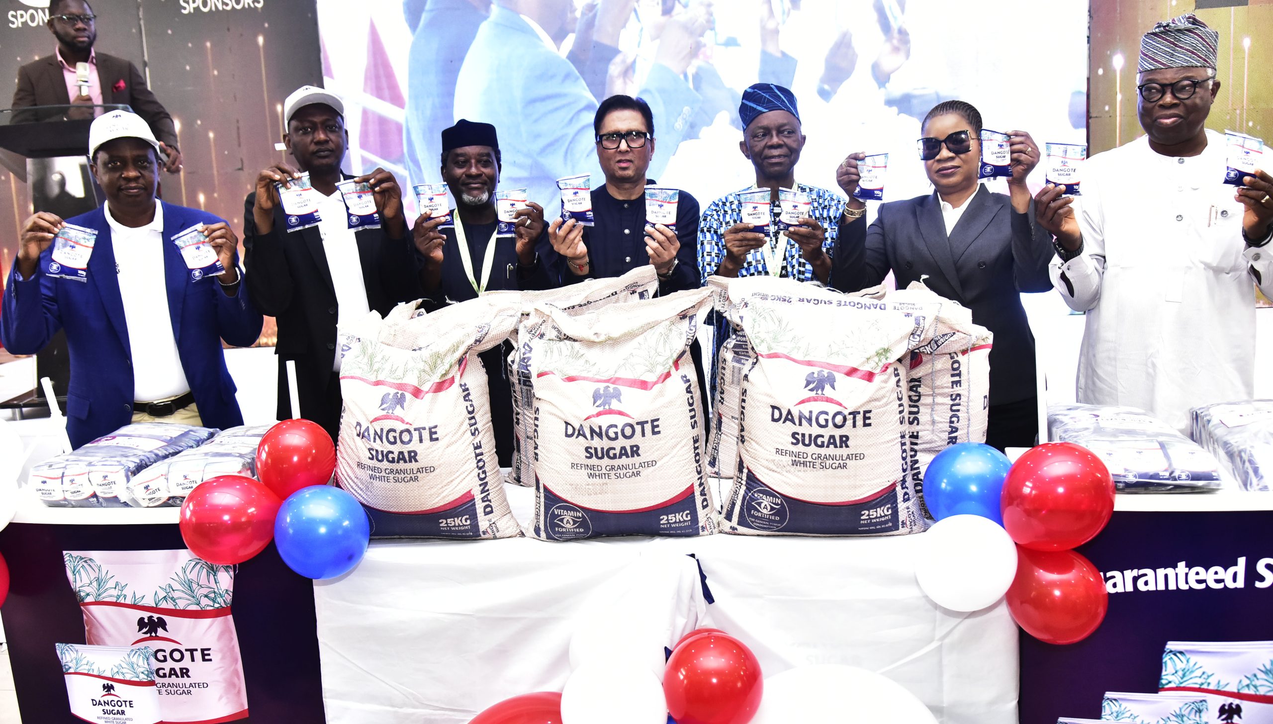 Dangote unveils new sugar pack sizes at Lagos Trade Fair