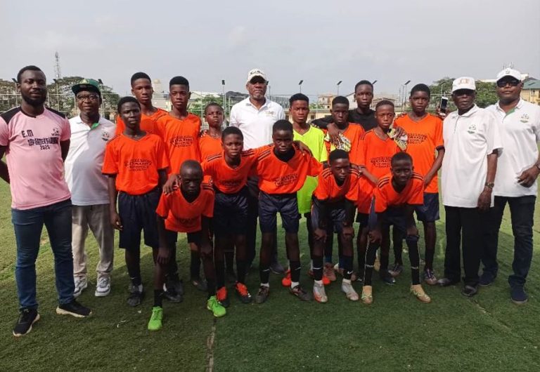 Olugboyegun, ex Super Eagles cheer JOF All Stars team
