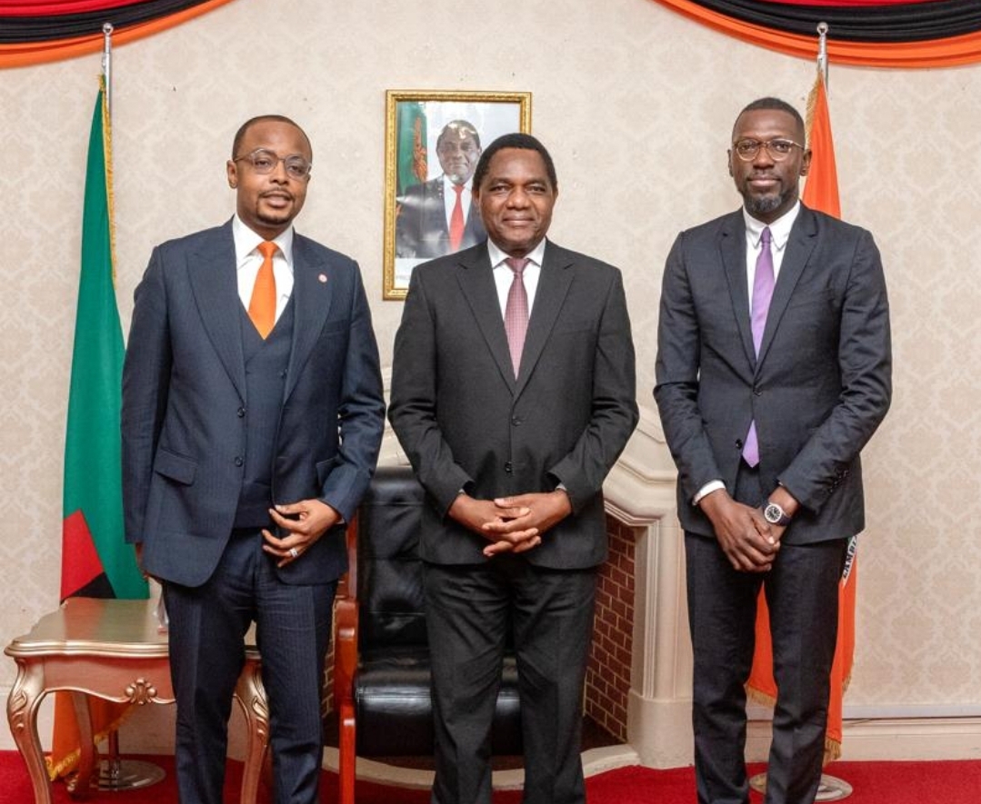 Stanel boss, Uzochukwu pays courtesy call to President Hichilema with ...