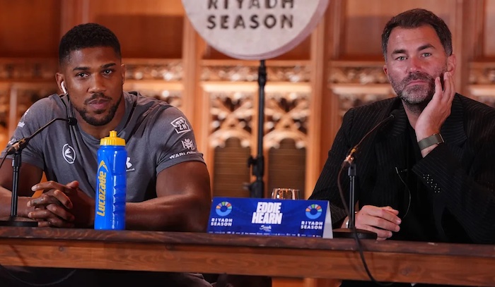 Anthony Joshua needs time to heal, mourn friends - Eddie Hearn