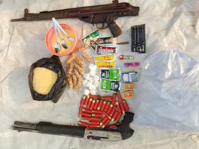 Police foil planned kidnap, recover rifles in Delta