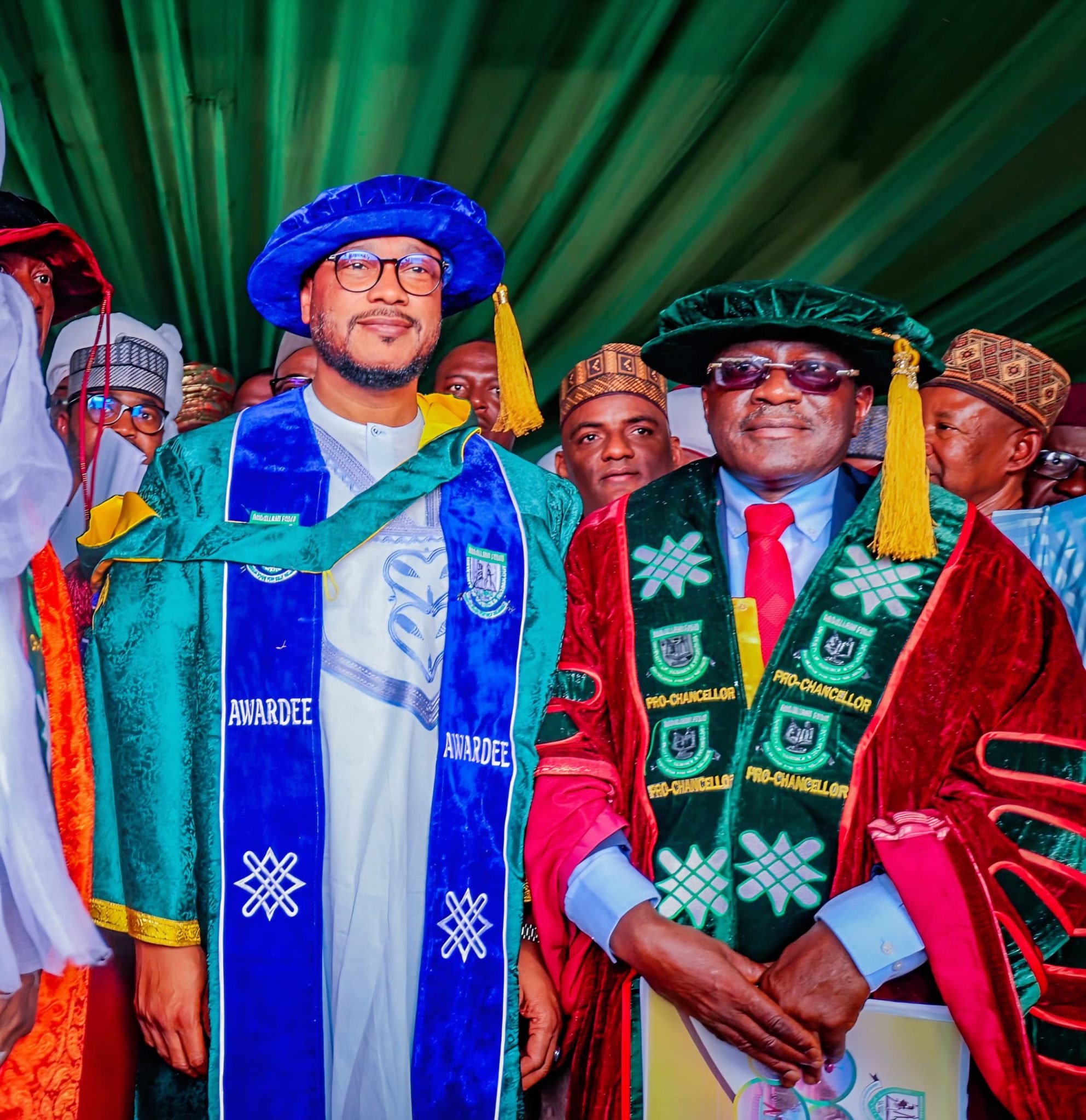 Kebbi university confers honorary degree on Governor Lawal