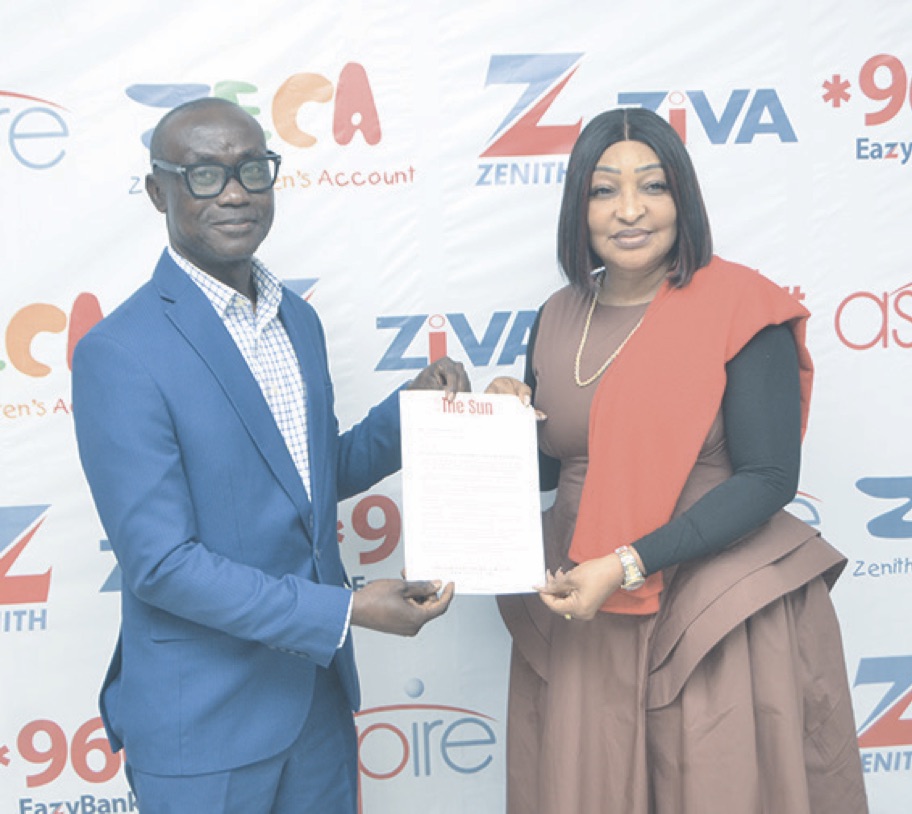 The Sun Awards excite Senator Adeola, Zenith Bank