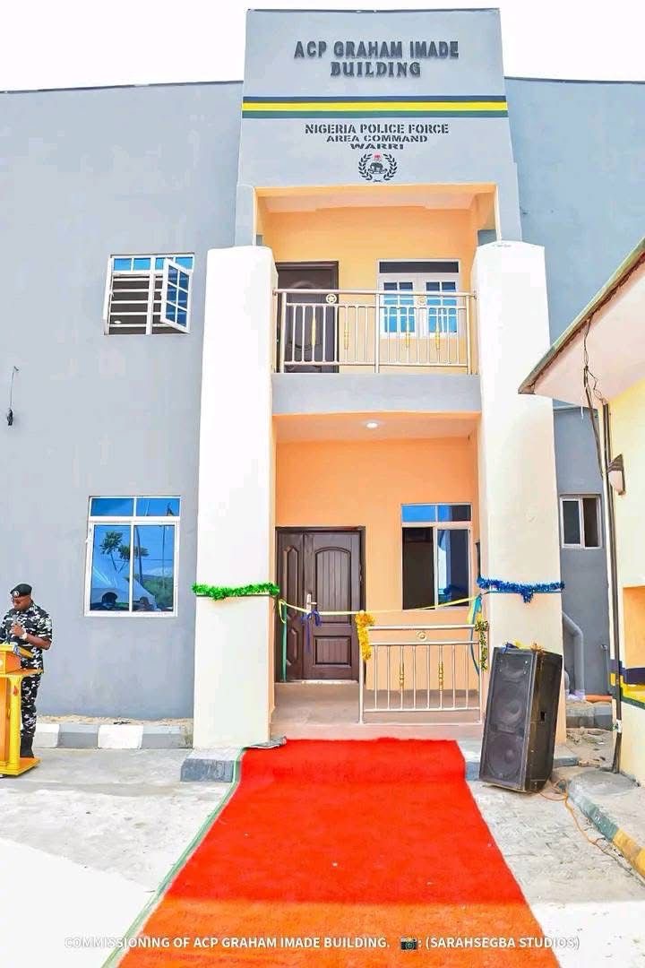 Delta police boss commissions newly built Ultra Modern Warri Area ...