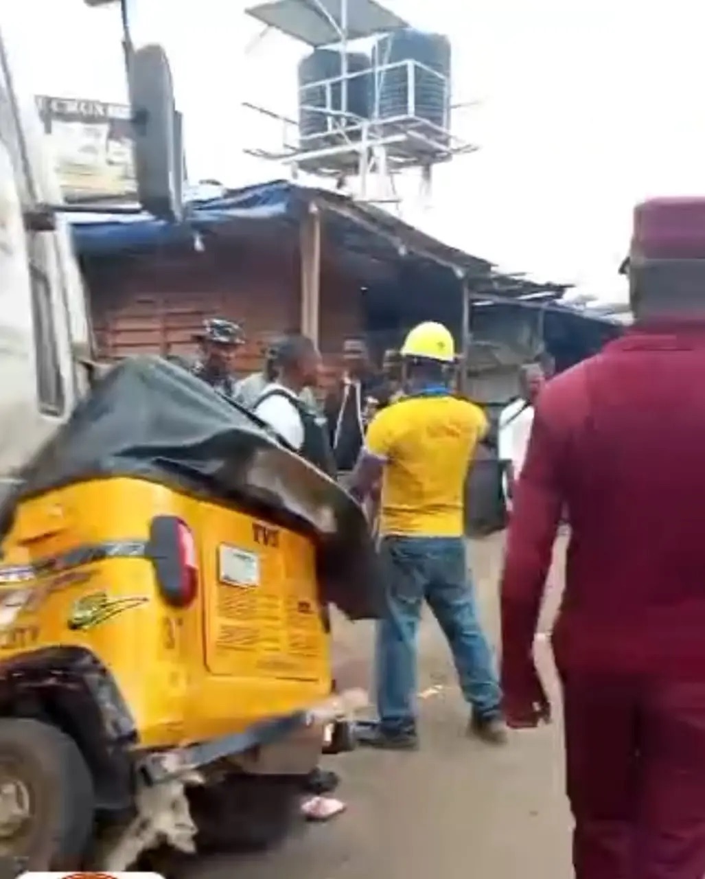 1 dead, 3 injured in truck/tricycle collision in Lagos