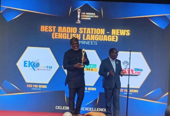 Eko FM, Radio Lagos shine at BON Awards