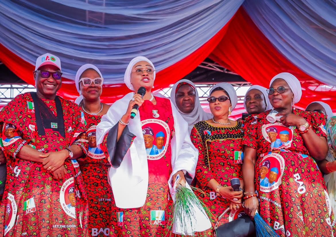 First Lady Oluremi Tinubu endorses Oyebanji for second term