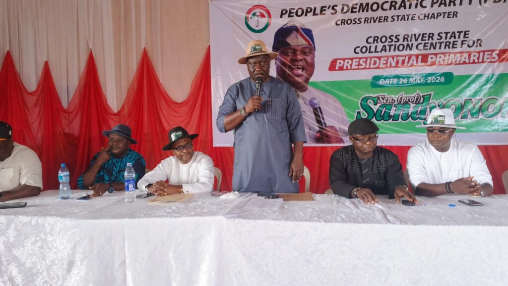 Cross River: 8,841 members back Onor as PDP presidential candidate