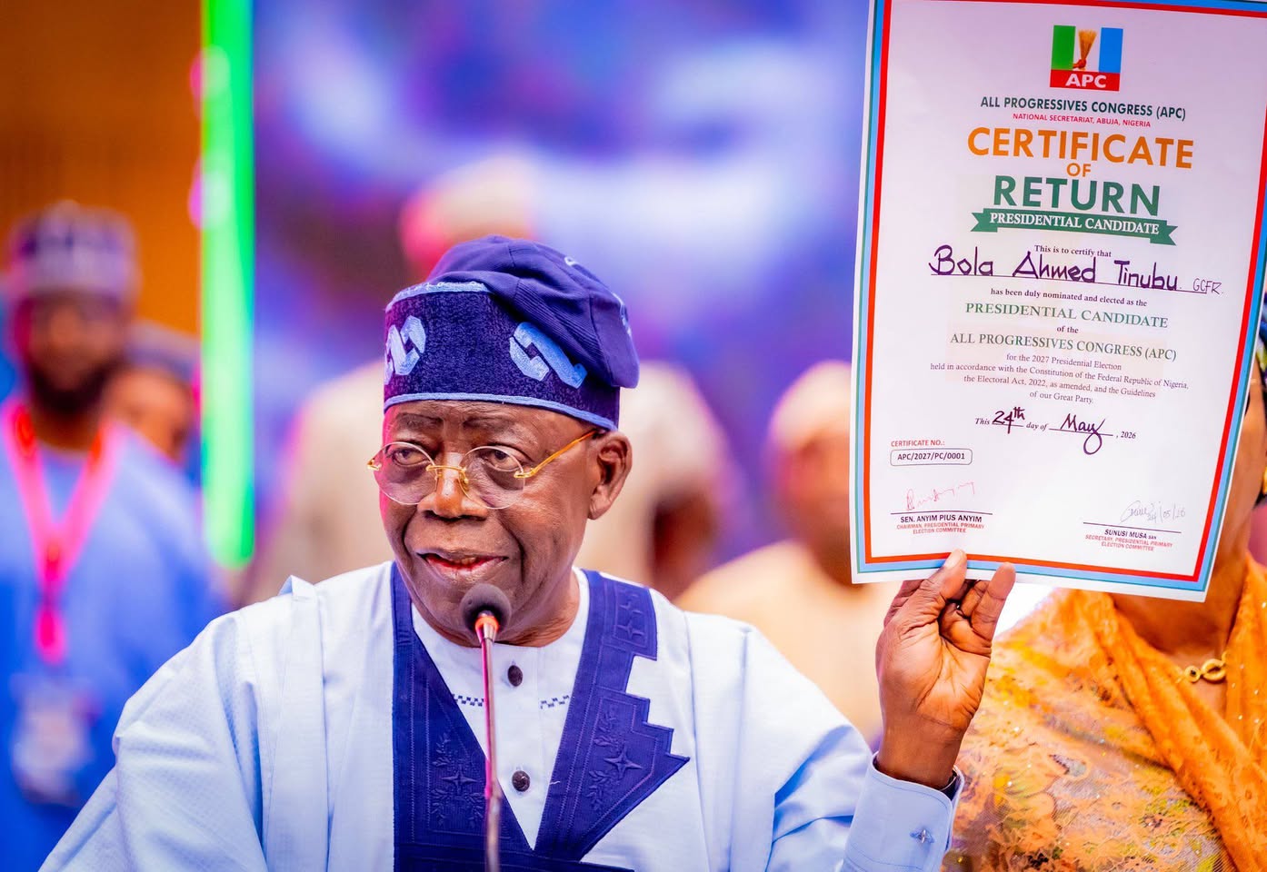 PGF congratulates Tinubu on APC primary victory