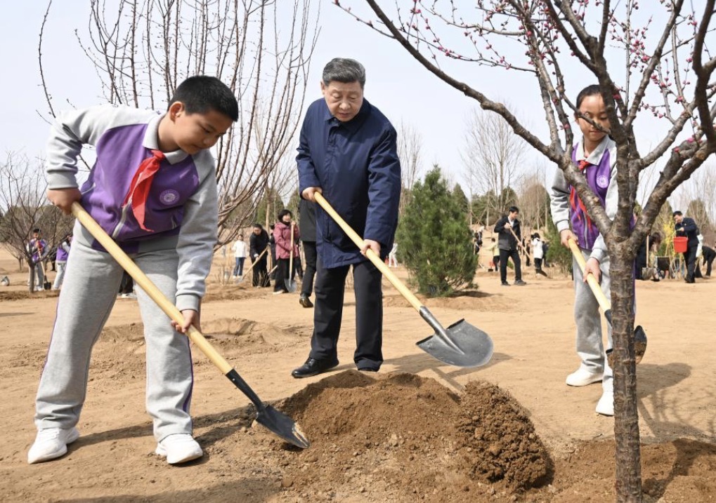 Planting the future: President Xi's tree-planting tradition with ...