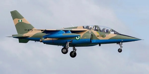 NAF bomb terrorists’ stronghold, kill scores