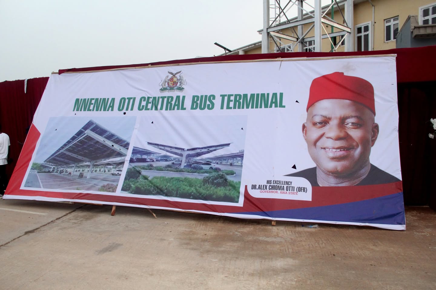 Otti names bus terminal after Prof Oti, INEC returning officer