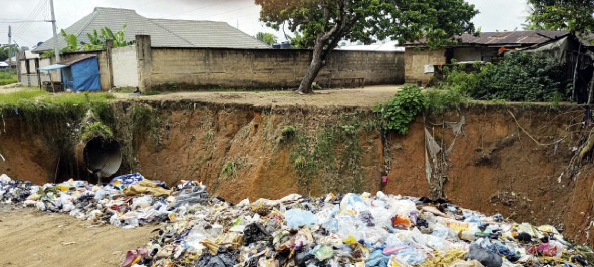 Abia residents send SoS to Otti over erosion menace