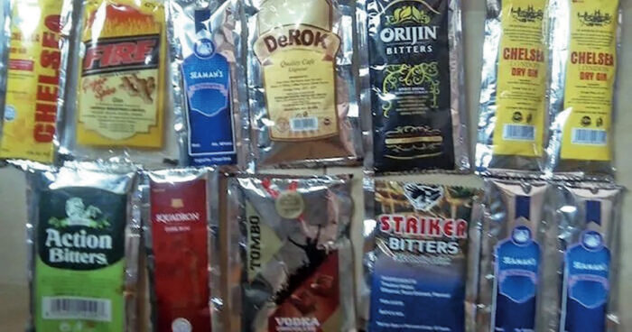 Six months after ban, sachet alcohol still flows freely